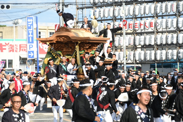岸和田だんじり祭り 令和6年度 山直南地区 山直中町